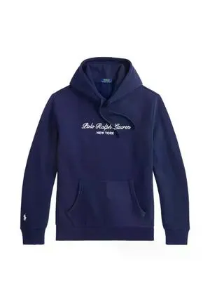 Polo Ralph Lauren Embroidered Logo Hoodie - Blue