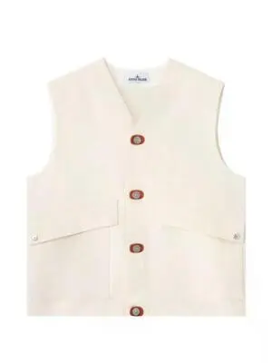 Stone Island Button-up Cargo Gilet