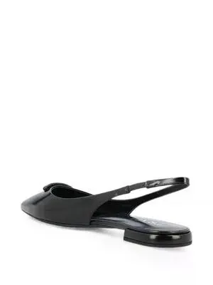Prada Pointed-toe Slingback Ballet Flats
