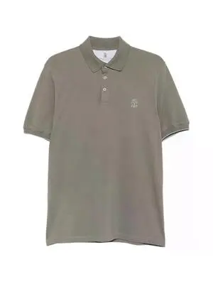 Brunello Cucinelli Logo Polos For Men