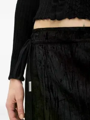 ANN DEMEULEMEESTER Midi Wrap Skirt