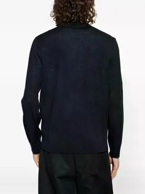 Paul Smith Zip-up Wool Cardigan