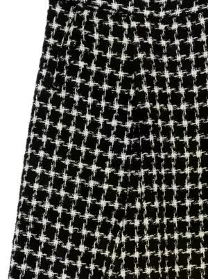 Yohji Yamamoto Tweed Flared Trousers