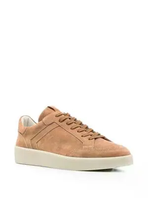 Canali Lace-up Suede Sneakers