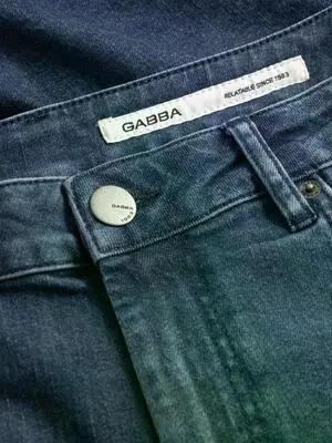 GABBA Markus Shorts With Whiskering Effect And Cuffed Hem