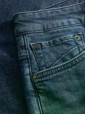 GABBA Markus Shorts With Whiskering Effect And Cuffed Hem