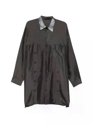 Yohji Yamamoto R-button Shirt - Grey