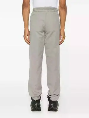 Sease Medium Cotton-linen Slub Trousers - Grey