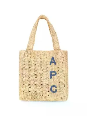 A.p.c. Logo Totes