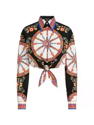 Dolce & Gabbana Tie Detailed Shirts For Women