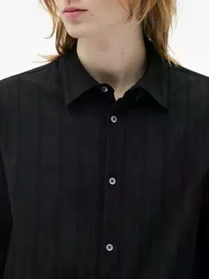 ANN DEMEULEMEESTER Andre Vertical-stripe Shirt