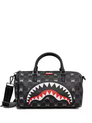 SPRAYGROUND Check Pattern Shark Holdall