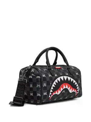 SPRAYGROUND Check Pattern Shark Holdall