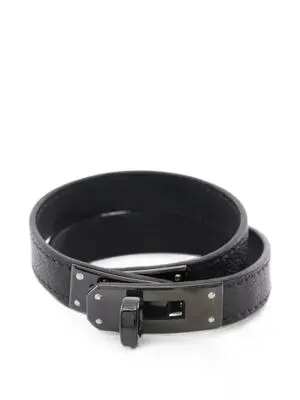 Hermès Kelly Double Tour Bracelet - Black