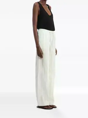 Loulou De Saison Macao Striped Drawstring Trousers