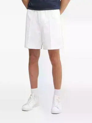 Lacoste Logo Patch Elasticated Waist Shorts - White