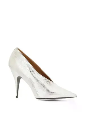 Stella McCartney Cracked Effect Stiletto Pumps