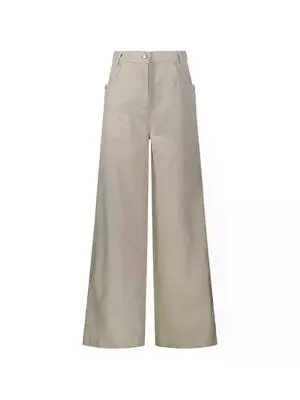 Max Mara Wide Leg Belt-loop Jeans