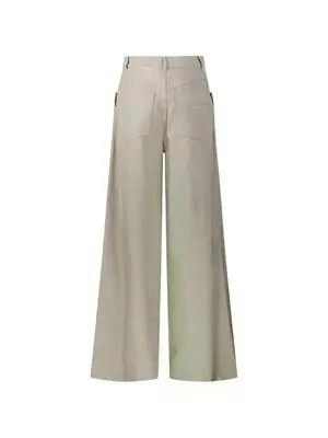 Max Mara Wide Leg Belt-loop Jeans