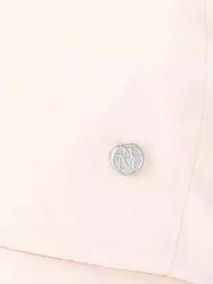 MAISON MICHEL Baseball Cap With Tiger Logo Detail - Neutrals