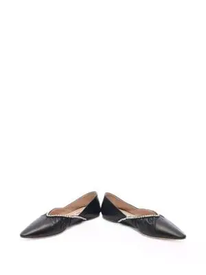 Miu Miu Rhinestone Ballet Flats