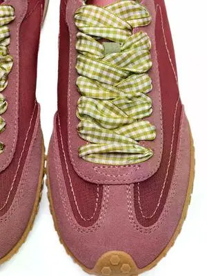 HOFF Bridge" Gingham-laces Panelled Sneakers