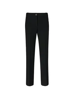 Pinko Tailored Straight-leg Trousers - Black