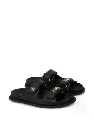 Amiri Boardwalk Logo Plaque Sandals