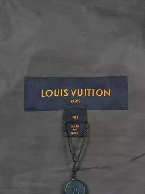 LOUIS VUITTON Monogram Side-zip Raincoat