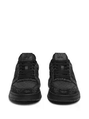 Amiri Crystal Embellished Logo Patch Sneakers