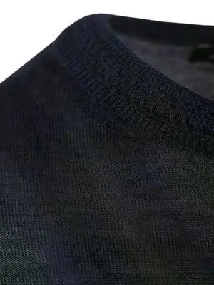 Etro Embroidered Logo Crew Neck Sweater