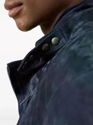 Ralph Lauren Purple Label Suede Moto Jacket