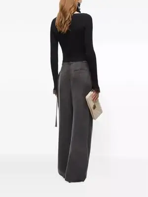 Pinko Wrap-style Pleated Trousers