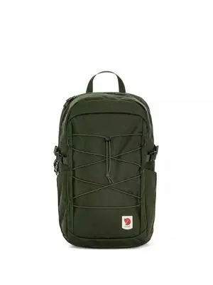 Fjallraven Bungee-cord Buckle-strap Backpack - Green