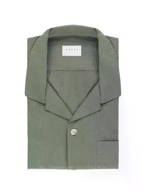XACUS Active Shirt Seersucker - Grey