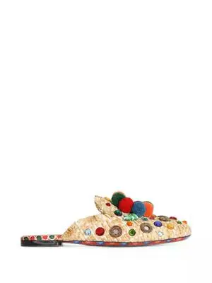 Dolce & Gabbana Embellished Mules Clogs For Women