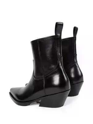 ANN DEMEULEMEESTER Imme Pointed-toe Ankle Boots