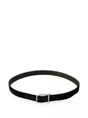 Dolce & Gabbana Velvet Buckle Belt - Black