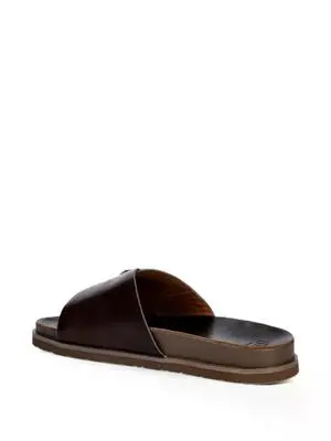 Gant Buckle Detail Crossover Slides