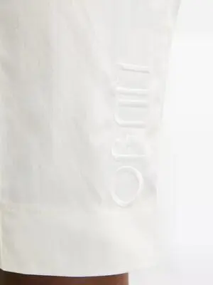Liu Jo Embroidered Logo Shorts