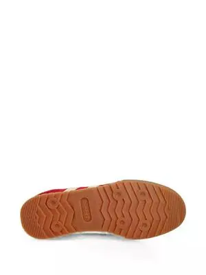 Gant Suede Panelling Logo Patch Lace-up Sneakers