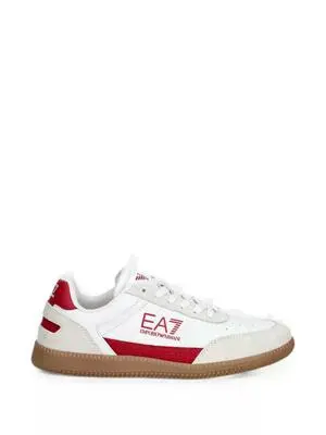 EA7 Panelled Logo Print Sneakers