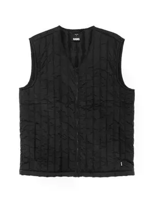 Rains Quilted V-neck Gilet