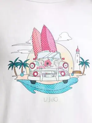 Liu Jo Graphic Print Mini Dress