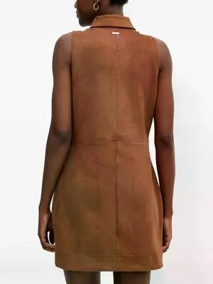 Dkny Sleeveless Button-detail Mini Dress