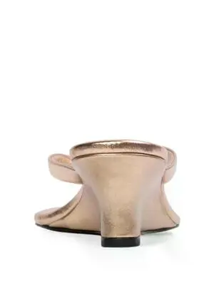BLACK SUEDE STUDIO Easy Thong-strap Wedge Heel Sandals