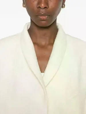 A.M.G. Long-sleeved Jacket With Shawl Lapel