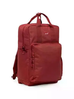LEVI'S Large Backpack With Logo Patch - Red