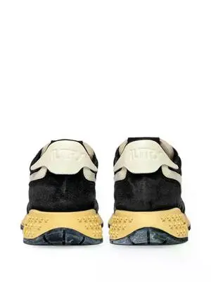 AUTRY Reelwind Suede-panel Sneakers