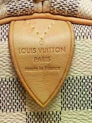 LOUIS VUITTON Damier Azur Speedy Handbag - Neutrals